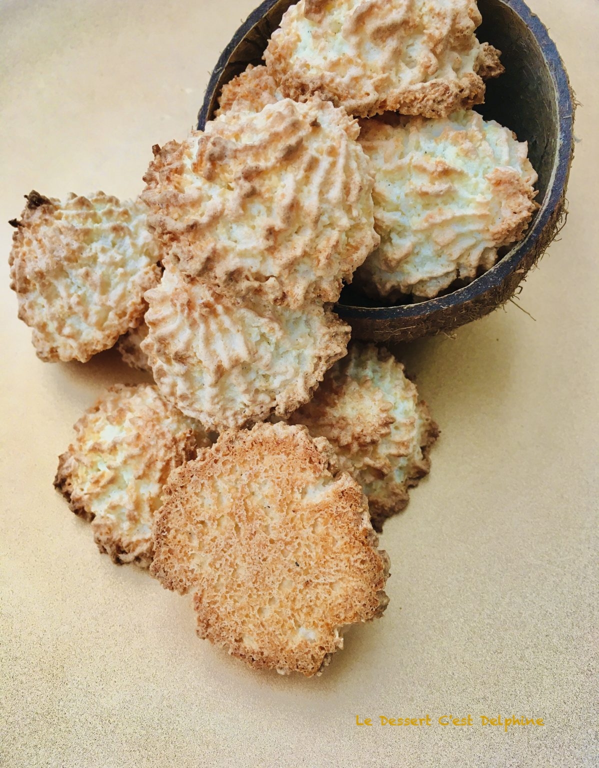 Rochers coco – Le Dessert C'est Delphine