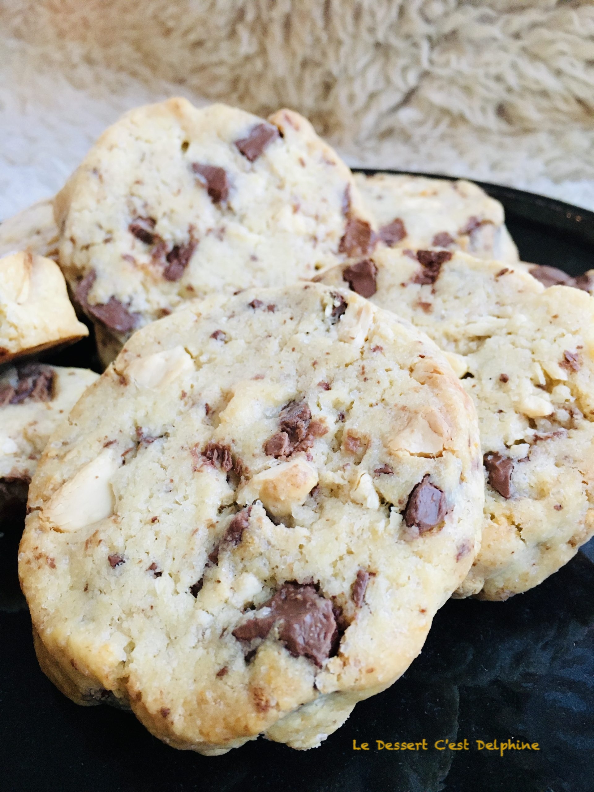 Cookies aux 2 chocolats – Le Dessert C'est Delphine