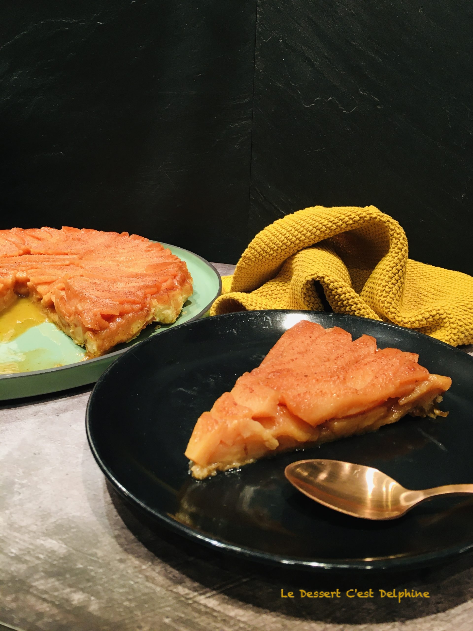 Tarte Tatin aux Coings et à la Cannelle – Le Dessert C'est Delphine